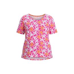 Lauras&oslash;n Shirt Damen Gr&ouml;&szlig;e XXL orange / fuchsia