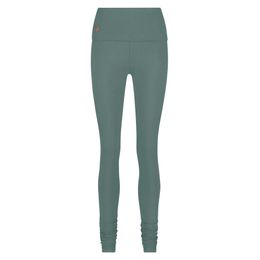Urban Goddess Yoga & Activewear Leggings 'Shaktified Yoga & Pilates' Damen Gr&ouml;&szlig;e XXL gr&uuml;nmeliert