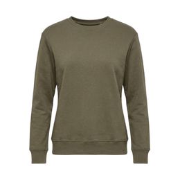 Teeshoppen Sweatshirt Damen Gr&ouml;&szlig;e S oliv