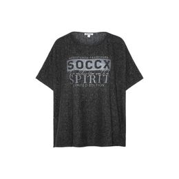 SOCCX Shirt Damen Gr&ouml;&szlig;e S/M schwarzmeliert