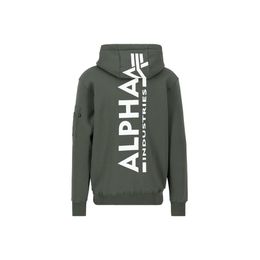 Alpha Industries Sweatshirt 'Backprint' Herren Gr&ouml;&szlig;e XXXL oliv