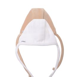 Liliput Baby-M&uuml;tze Gr&ouml;&szlig;e 34/39 braun / wei&szlig;