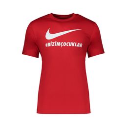 Nike Funktionsshirt Damen Gr&ouml;&szlig;e M rot / wei&szlig;