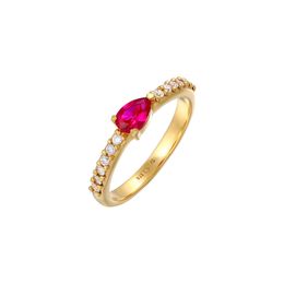 Elli Ring Damen Gr&ouml;&szlig;e 52 gold / pitaya