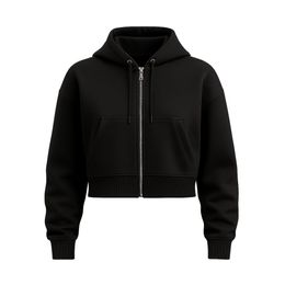 Justever Sweatjacke Damen Gr&ouml;&szlig;e S schwarz