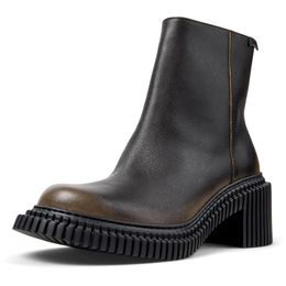 Camper Stiefelette 'Pix London' Damen Gr&ouml;&szlig;e 39 braun / schwarz Winterschuhe