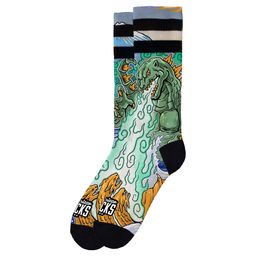 American Socks Socken 'Kaiju King' Herren Gr&ouml;&szlig;e 41/46 gr&uuml;n