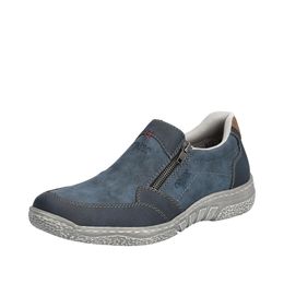 Rieker Slip On Herren Gr&ouml;&szlig;e 40 marine / navy / braun