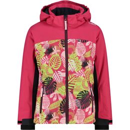CMP Funktionsjacke M&auml;dchen Gr&ouml;&szlig;e 140 gr&uuml;n / magenta / hellpink / schwarz