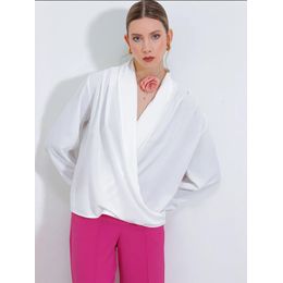 Bigdart Bluse Damen Gr&ouml;&szlig;e XL wei&szlig;