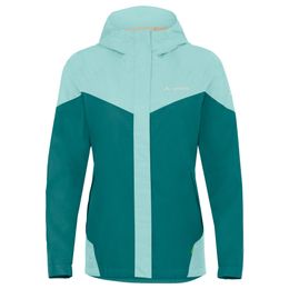 Vaude Outdoorjacke 'Strona' Damen Gr&ouml;&szlig;e S/M t&uuml;rkis / smaragd / wei&szlig;