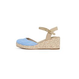 Tommy Hilfiger Espadrilles Damen Gr&ouml;&szlig;e 35 sand / hellblau