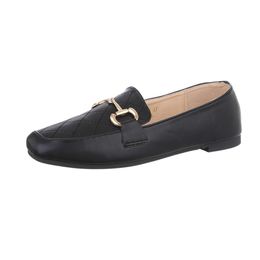 Ital-Design Slipper Damen Gr&ouml;&szlig;e 41 schwarz