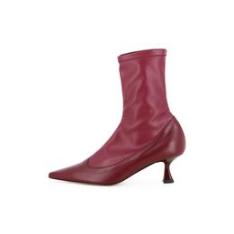 Evita Stiefelette 'PERLA' Damen Gr&ouml;&szlig;e 34 bordeaux Winterschuhe