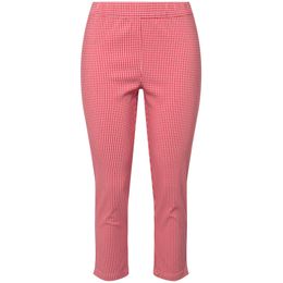 Ulla Popken Hose 'Sienna ' Damen Gr&ouml;&szlig;e 60 pink / offwhite