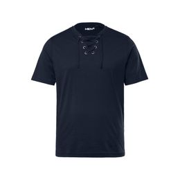 Men Plus T-Shirt Herren Gr&ouml;&szlig;e 4XL navy