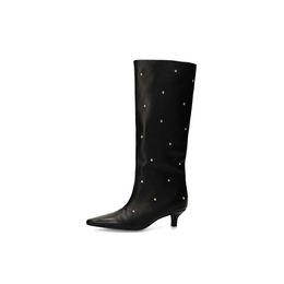 Manfield Stiefel Damen Gr&ouml;&szlig;e 39 schwarz Winterschuhe