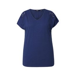Ulla Popken Shirt Damen Gr&ouml;&szlig;e XXXL/4XL nachtblau