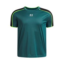 Under Armour Funktionsshirt Jungen Gr&ouml;&szlig;e 140/152 gr&uuml;n / neongr&uuml;n / schwarz / wei&szlig;