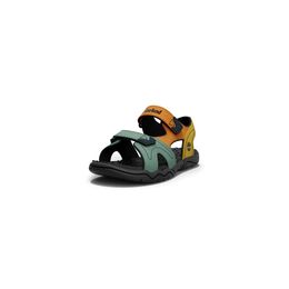 Timberland Sandale 'Adventure Seeker' Jungen Gr&ouml;&szlig;e 21 gelb / mint / hellorange / schwarz