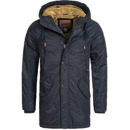 INDICODE Jeans Parka 'Bardsley' Herren Gr&ouml;&szlig;e XL navy