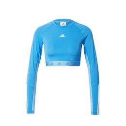 adidas Performance Funktionsshirt 'Hyperglam' Damen Gr&ouml;&szlig;e XS/S himmelblau / wei&szlig;