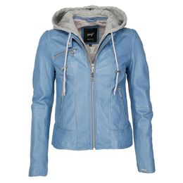 Maze Jacke ' Mico ' Damen Gr&ouml;&szlig;e S blau / hellgrau