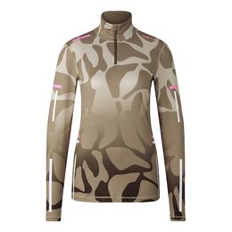 Bogner Fire & Ice Bogner Fire + Ice Funktionsshirt 'Ilvy' Damen Gr&ouml;&szlig;e XL beige / grau / khaki / pink