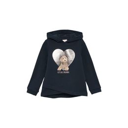 s.Oliver Sweatshirt M&auml;dchen Gr&ouml;&szlig;e 116 beige / navy / grau