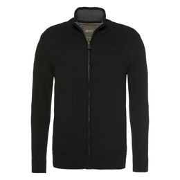 MAN'S WORLD Man's World Strickjacke Herren Gr&ouml;&szlig;e 5XL Gro&szlig;e Gr&ouml;&szlig;en schwarz