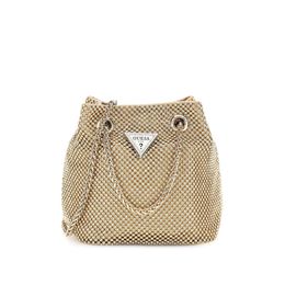 Guess Beuteltasche 'Sofia' Damen Gr&ouml;&szlig;e One Size gold / schwarz / silber