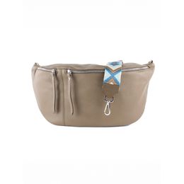 Lepelou G&uuml;rteltasche 'TESSA' Damen Gr&ouml;&szlig;e 47 cm x 25 cm x 15 cm taupe