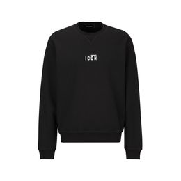 Dsquared2 Sweatshirt 'Icon Mini' Herren Gr&ouml;&szlig;e S schwarz / wei&szlig;