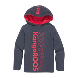 Kangaroos Sweatshirt Jungen Gr&ouml;&szlig;e 116/122 marine / blutrot