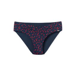 Schiesser Bikinihose 'Mix & Match Swim' Damen Gr&ouml;&szlig;e L dunkelblau / rot