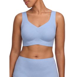 Cfab By Creamy Fabrics Minimizer 'Comfort Minimizer Back Support BH' Damen Gr&ouml;&szlig;e 80 violettblau