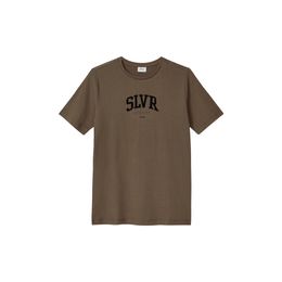 s.Oliver T-Shirt Jungen Gr&ouml;&szlig;e 158/164 schoko / schwarz