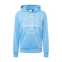 Jack & Jones Jack & Jones Sweatshirt 'JJFOREST' Herren Gr&ouml;&szlig;e XXL hellblau / wei&szlig;