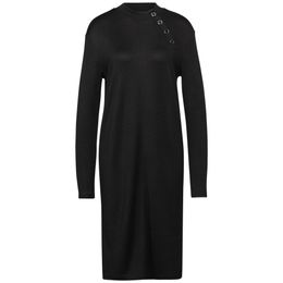 Street One Kleid Damen Gr&ouml;&szlig;e 44 schwarz Winterkleid
