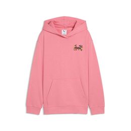 Puma Sweatshirt M&auml;dchen Gr&ouml;&szlig;e 176 gelb / gr&uuml;n / pink / rot