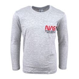 Nasa Shirt 'Nasa' Jungen Gr&ouml;&szlig;e 146 grau