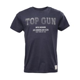 Top Gun T-Shirt 'TG20213006' Herren Gr&ouml;&szlig;e 4XL blau