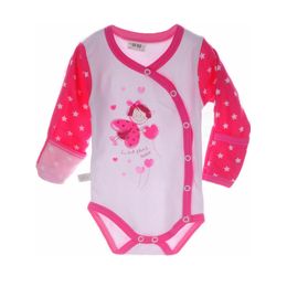 La Bortini Strampler/Body M&auml;dchen Gr&ouml;&szlig;e 104/110 pink