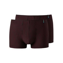 Schiesser Boxershorts 'Long Life Soft' Herren Gr&ouml;&szlig;e M rot