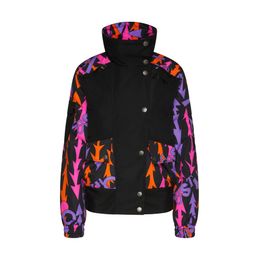 Elho Sportjacke 'Grenoble 89' Damen Gr&ouml;&szlig;e S lavendel / dunkelorange / magenta / schwarz