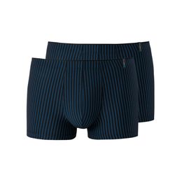 Schiesser Boxershorts 'Long Life Soft' Herren Gr&ouml;&szlig;e M blau