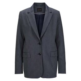 Madeleine Mode Madeleine Blazer Damen Gr&ouml;&szlig;e 46 dunkelblau / graphit