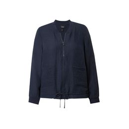Ulla Popken &Uuml;bergangsjacke Damen Gr&ouml;&szlig;e M/L navy / dunkelblau