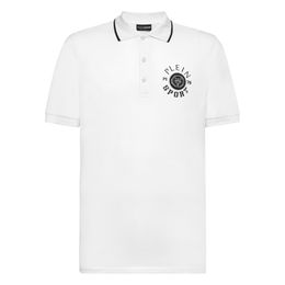 Plein Sport Poloshirt Herren Gr&ouml;&szlig;e XXL navy / wei&szlig;