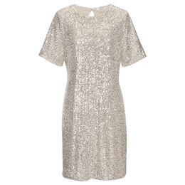 Lascana Kleid Damen Gr&ouml;&szlig;e 36 champagner